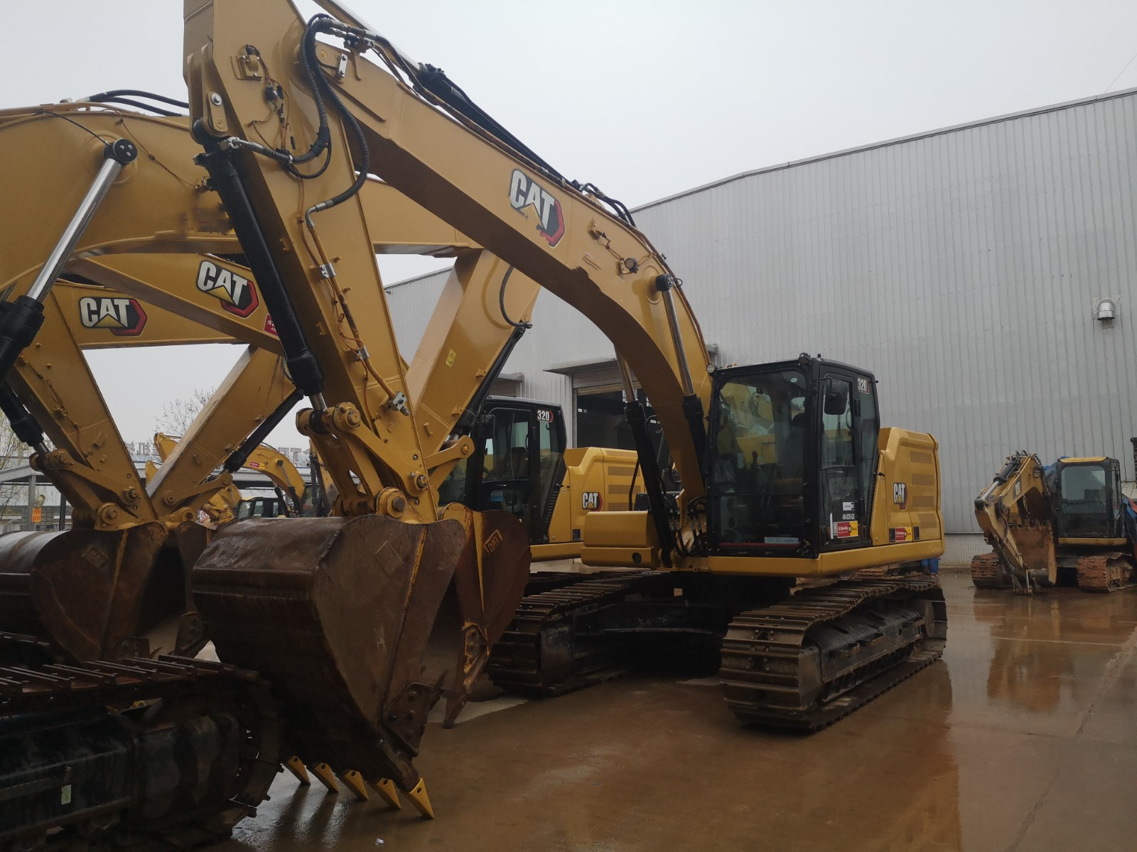 CAT 320 Second Hand Excavator 104kw 2020 Manufacture Construction Digger