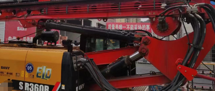Sany SR360R 2019 Used Geotechnical Drilling Rigs 24Rpm with Isuzu 6WG1 ...