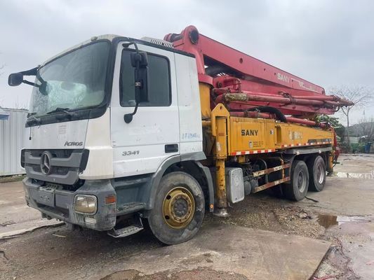 2012 Sany 37M Used Concrete Pump Truck with Benz 3341 Chassis in ...