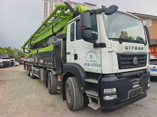 Zoomlion 56m Concrete Pump Truck on Sitrak Chassis for Construction ...